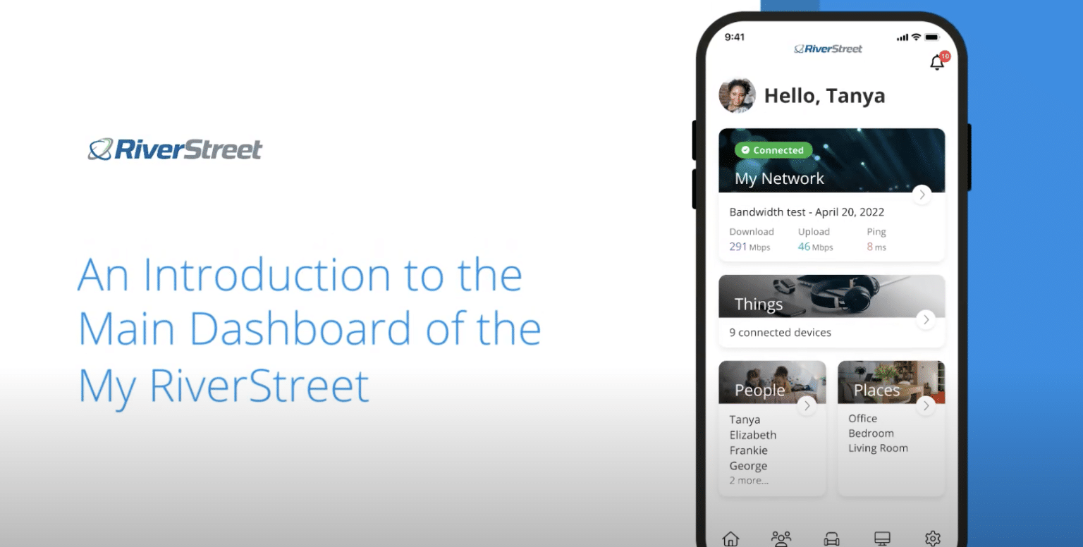 Main Dashboard Introduction - RiverStreet